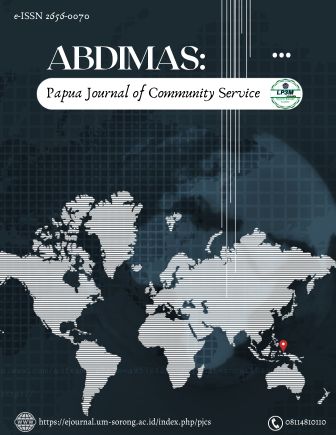 Abdimas : Papua Journal of Community – Fakultas Perikanan Unamin